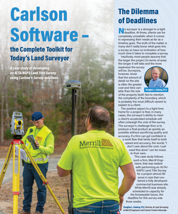 Carlson Survey Training: Carlson Software for Surveyors