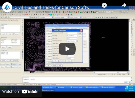 Civil Tips & Tricks for Carlson - That CAD Girl