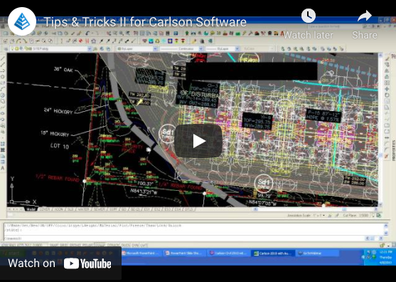 Carlson Tips & Tricks II - That CAD Girl