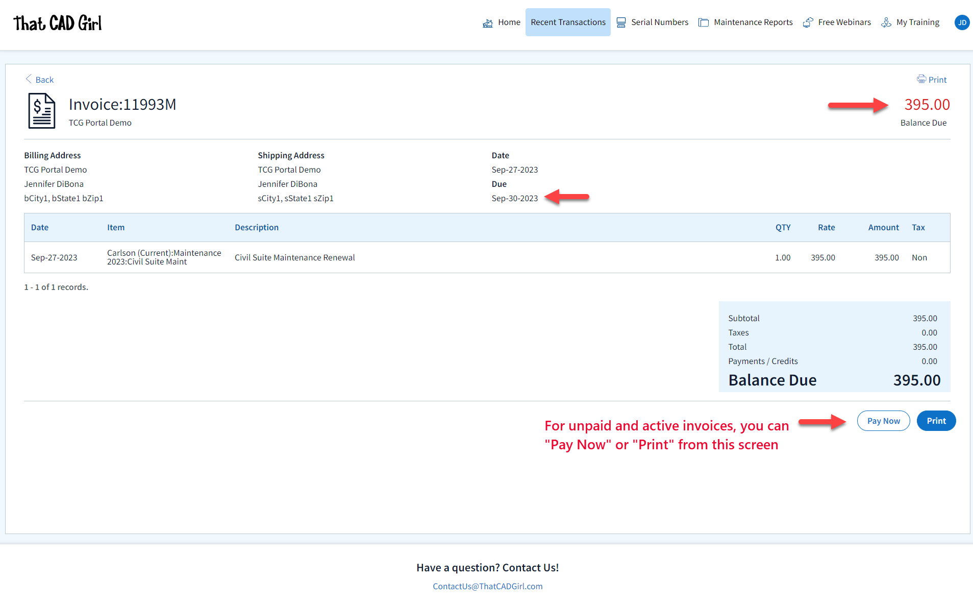 [FAQ400] Find Answers on your new That CAD Girl Portal