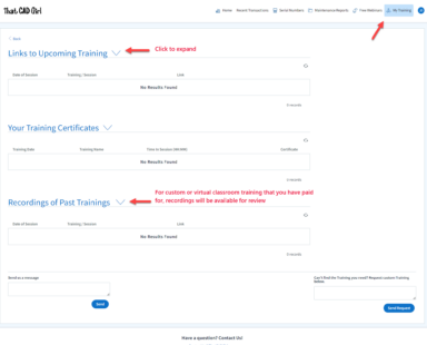[FAQ400] Find Answers on your new That CAD Girl Portal