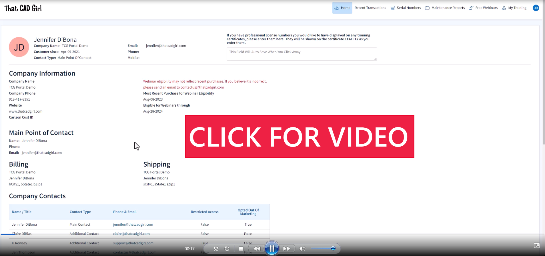 [FAQ400] Find Answers on your new That CAD Girl Portal