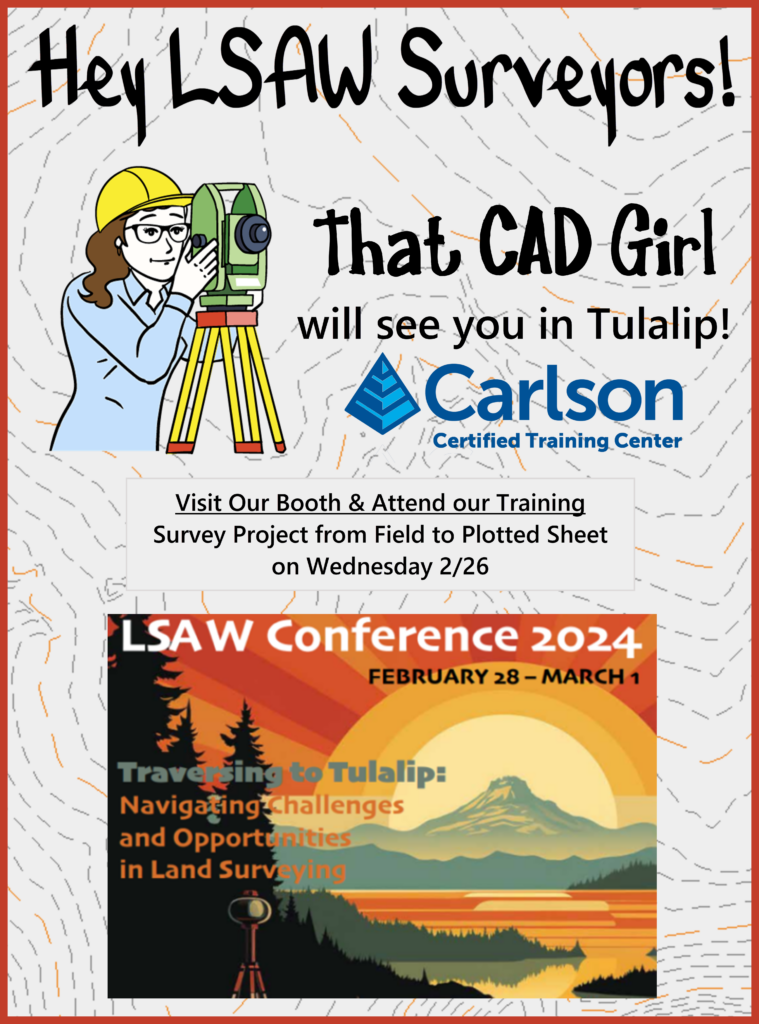That CAD Girl at the LSAW Conference 2024 in Tulalip