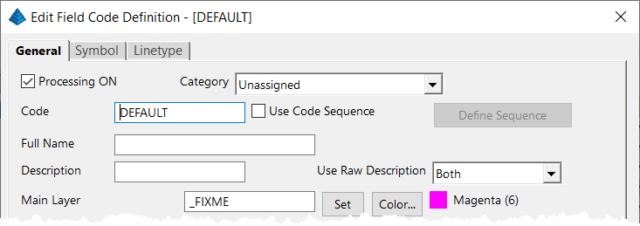 Carlson Field to Finish: Are You Using a DEFAULT Field Code?