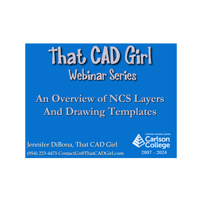 An Overview of NCS Layers And Drawing TemplatesRecorded 08/12/2025 ...